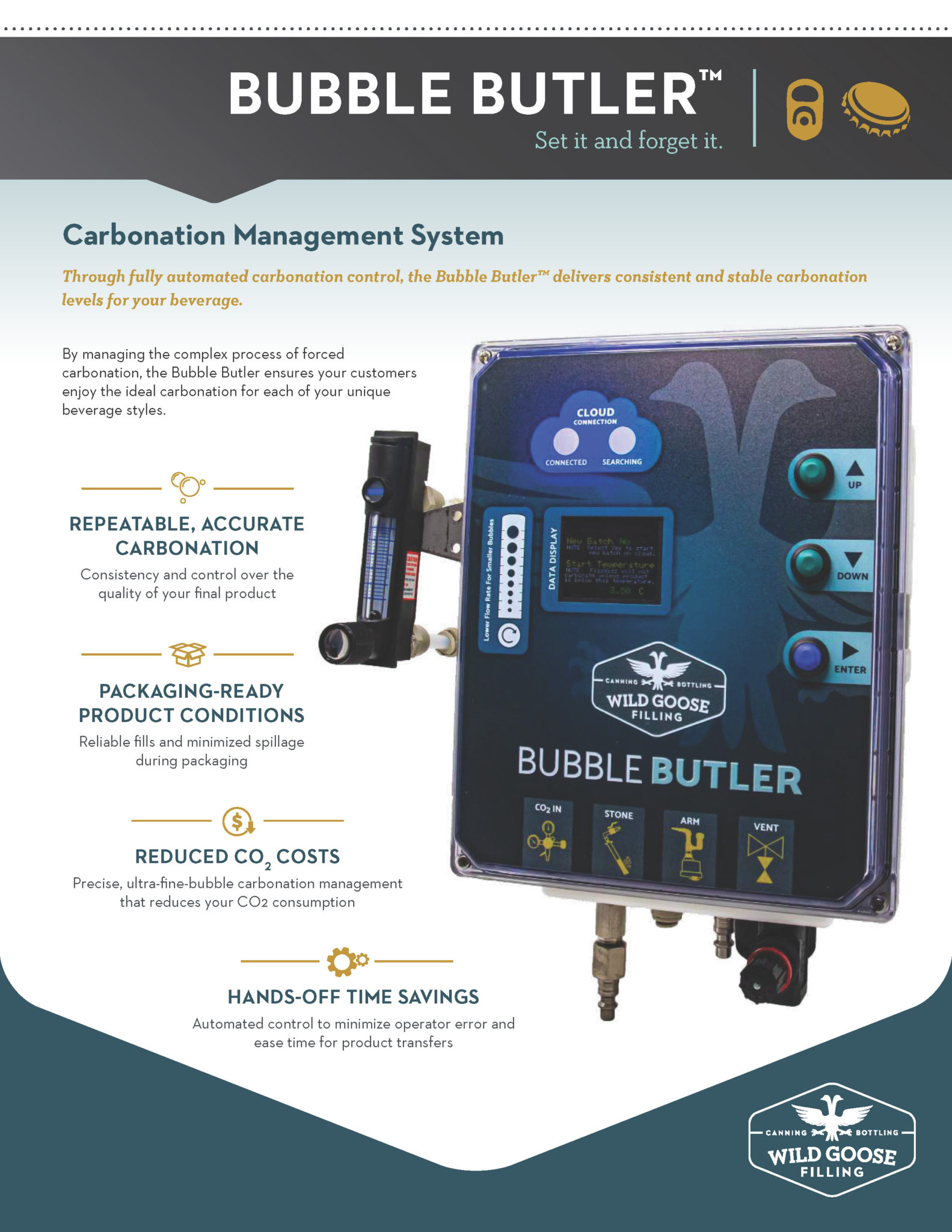 Control the Fizz: The Bubble Butler Advantage